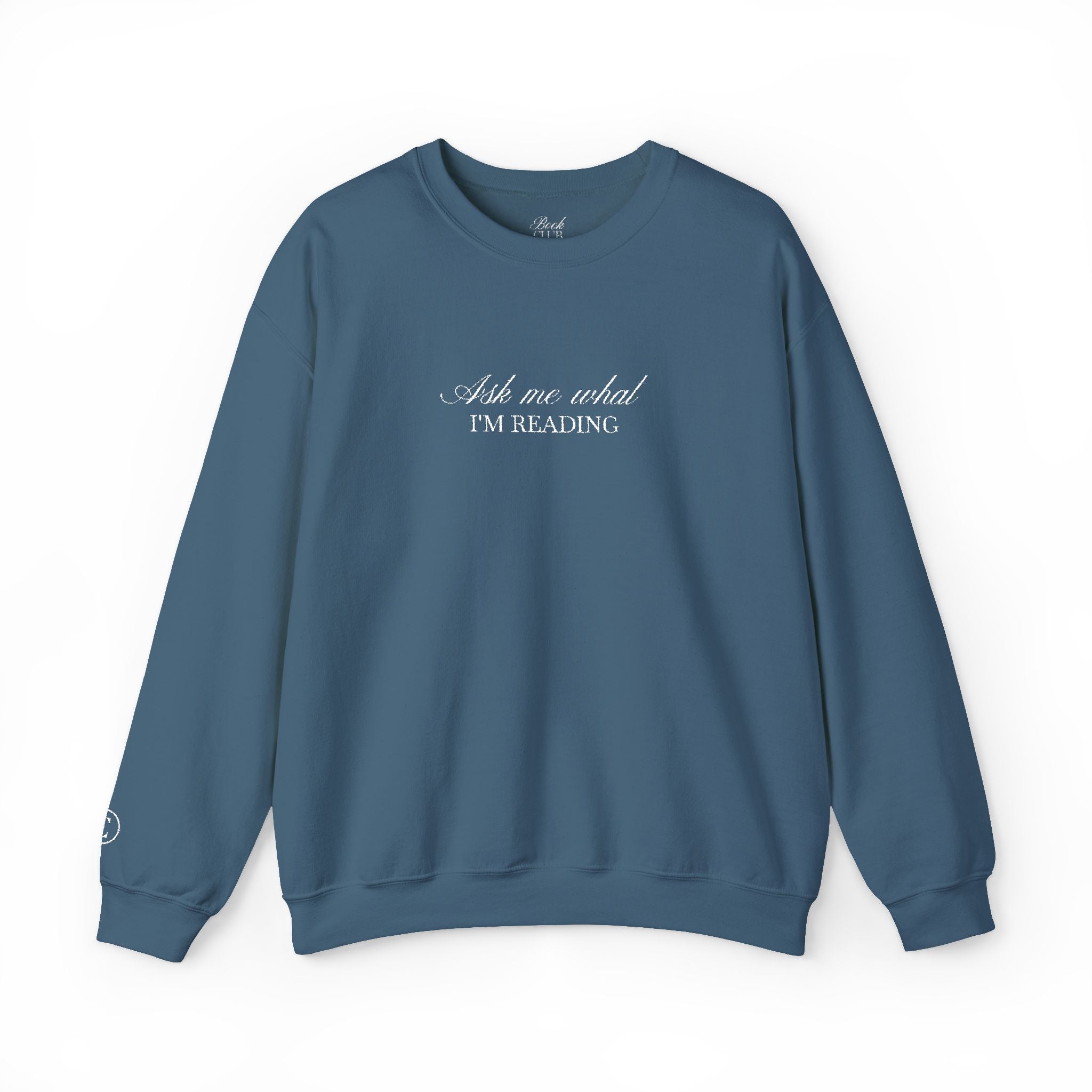 Ask Me What I’m Reading Crewneck – The Everygirl Shop
